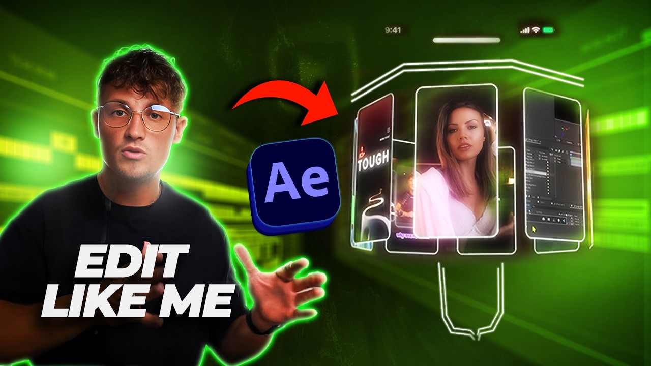 3D Floating Screen Rotation | Keanu Visuals Viral Reels Style-After ...