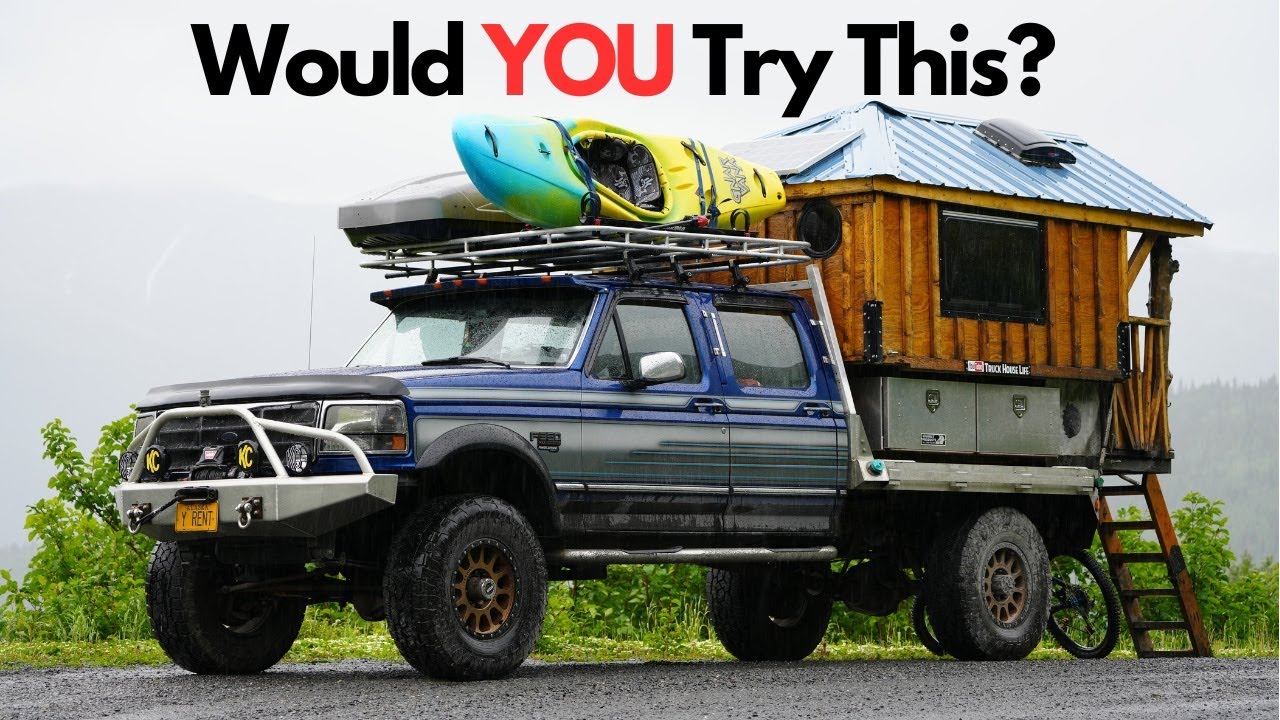 Things Got Serious Quick - Adrenaline-Inspired Truck Camping - YouTube