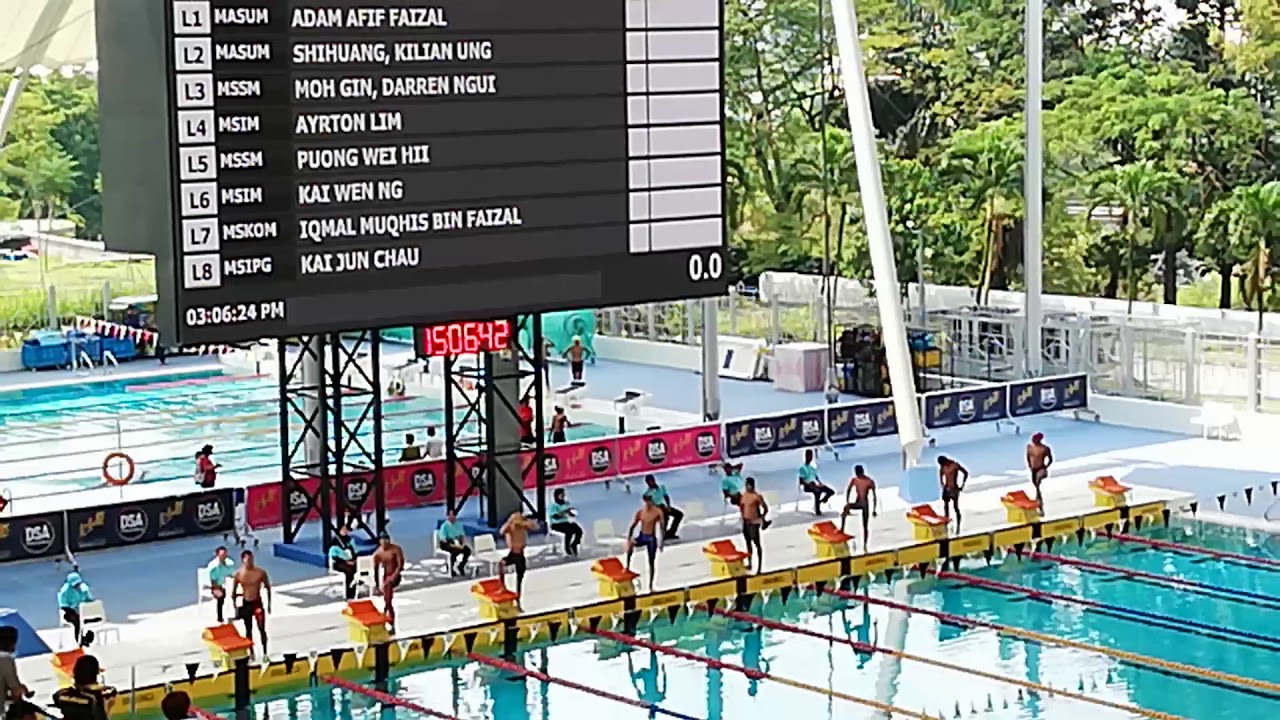 50m Breaststr Men 13-23 Sipma8 2019 - YouTube