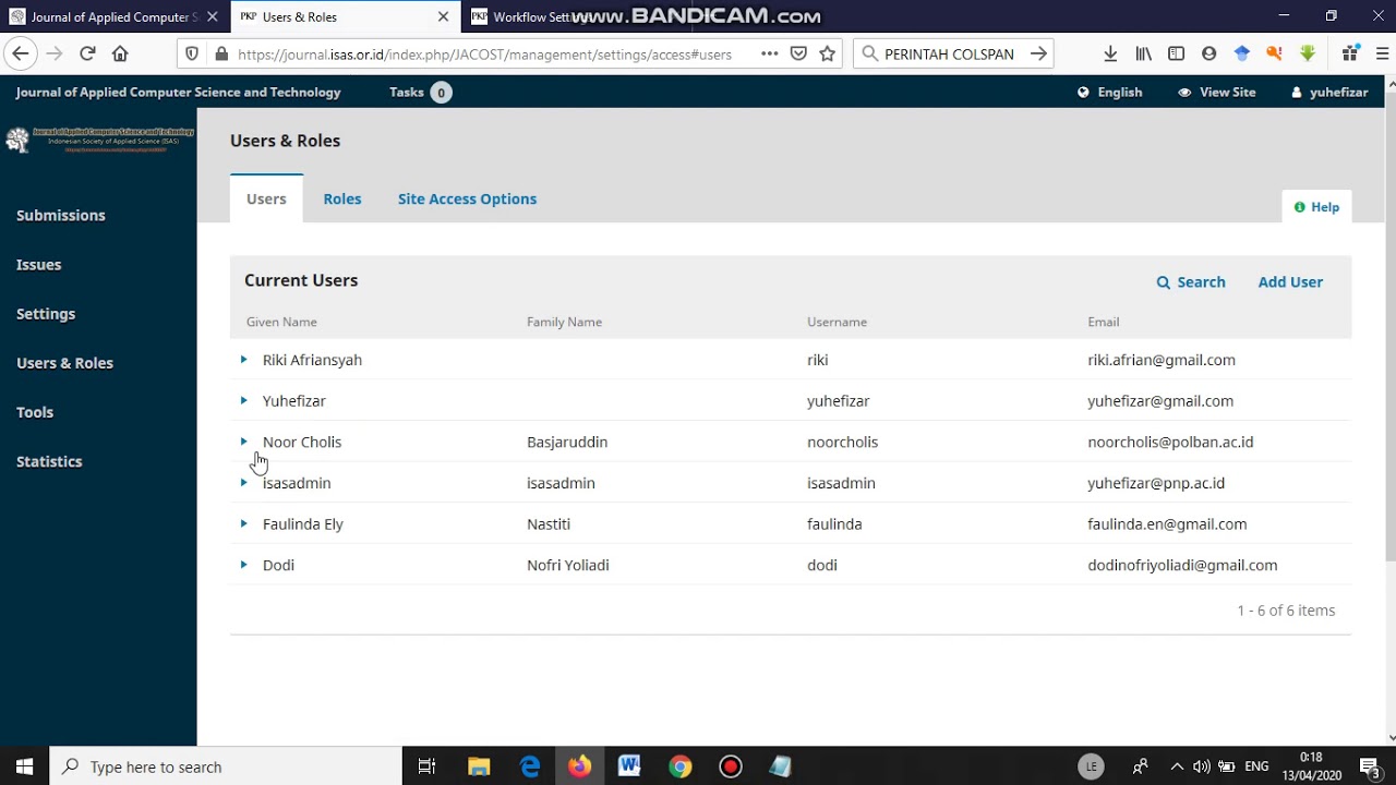 7. Seri Tutorial OJS 3 : Cara Membuat Form Review untuk Reviewer - YouTube
