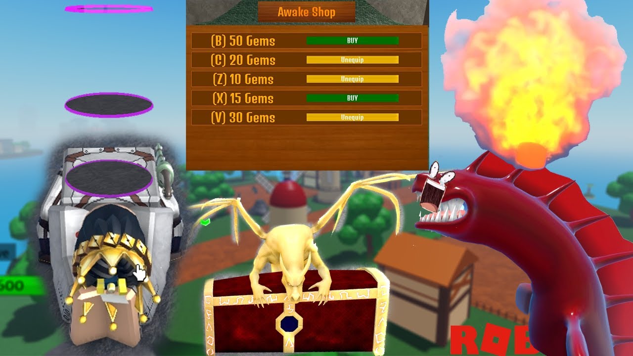 Roblox - Trở Lại King Legacy Đi Thức Tỉnh 3 Skill DF Trọng Lực Đánh Vua ...