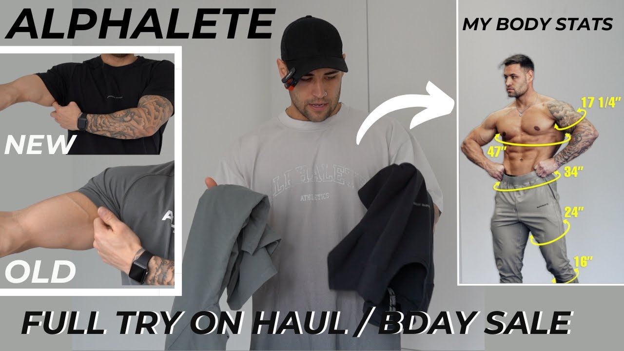 NEW ALPHALETE | TRY ON HAUL | BIRTHDAY SALE | CODE KIERAN FOR EXTRA 10% ...