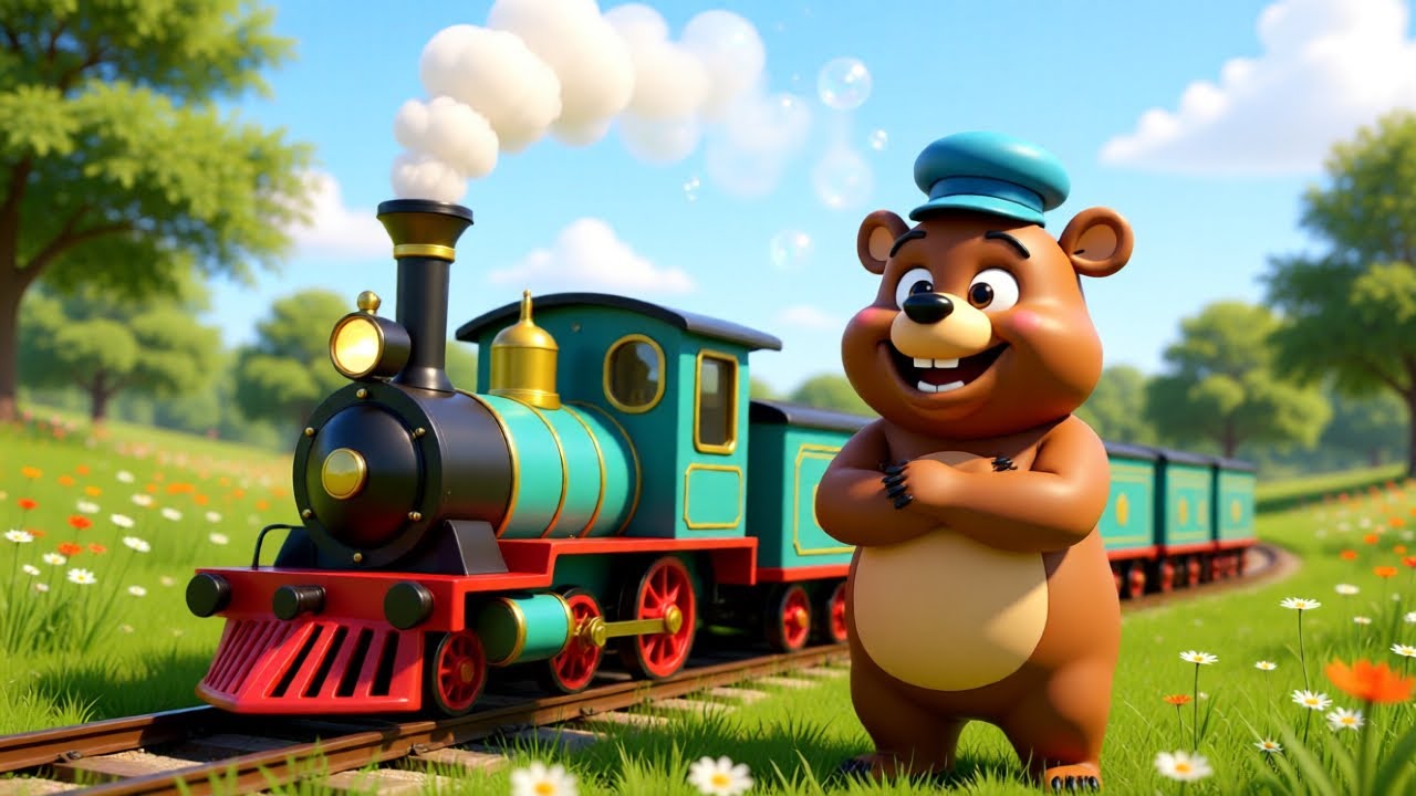Benny and the Bubble Train 🚂🫧 | Fun Adventure Song for Kids ...