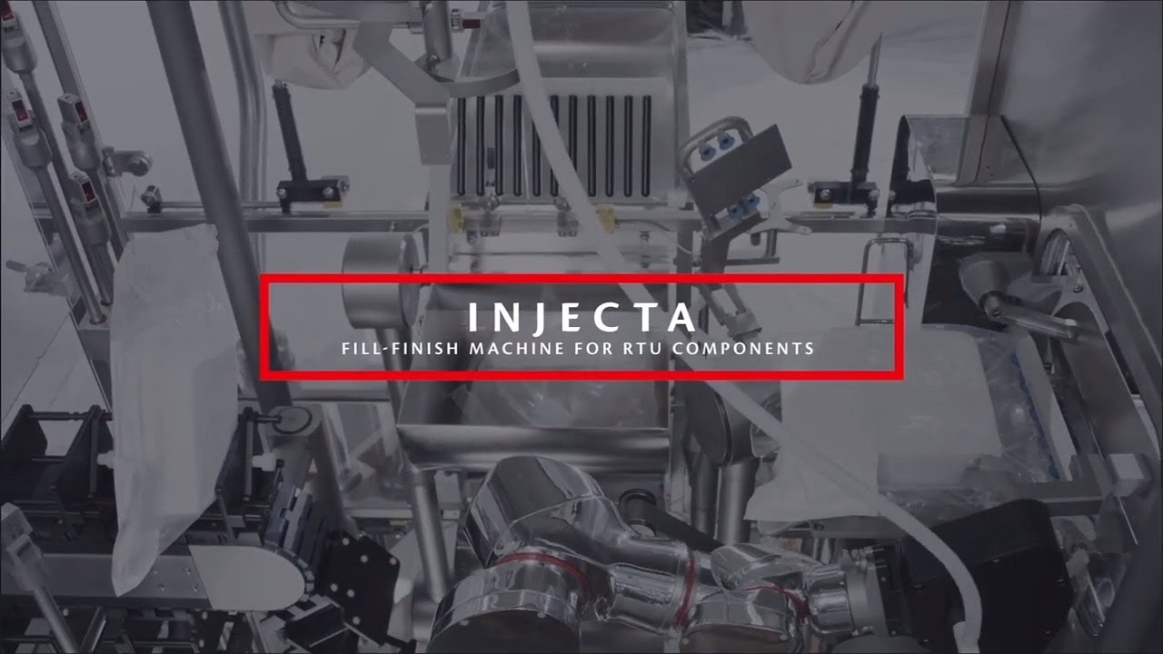 INJECTA | Fill-Finish machine for Ready-To-Use Components - YouTube