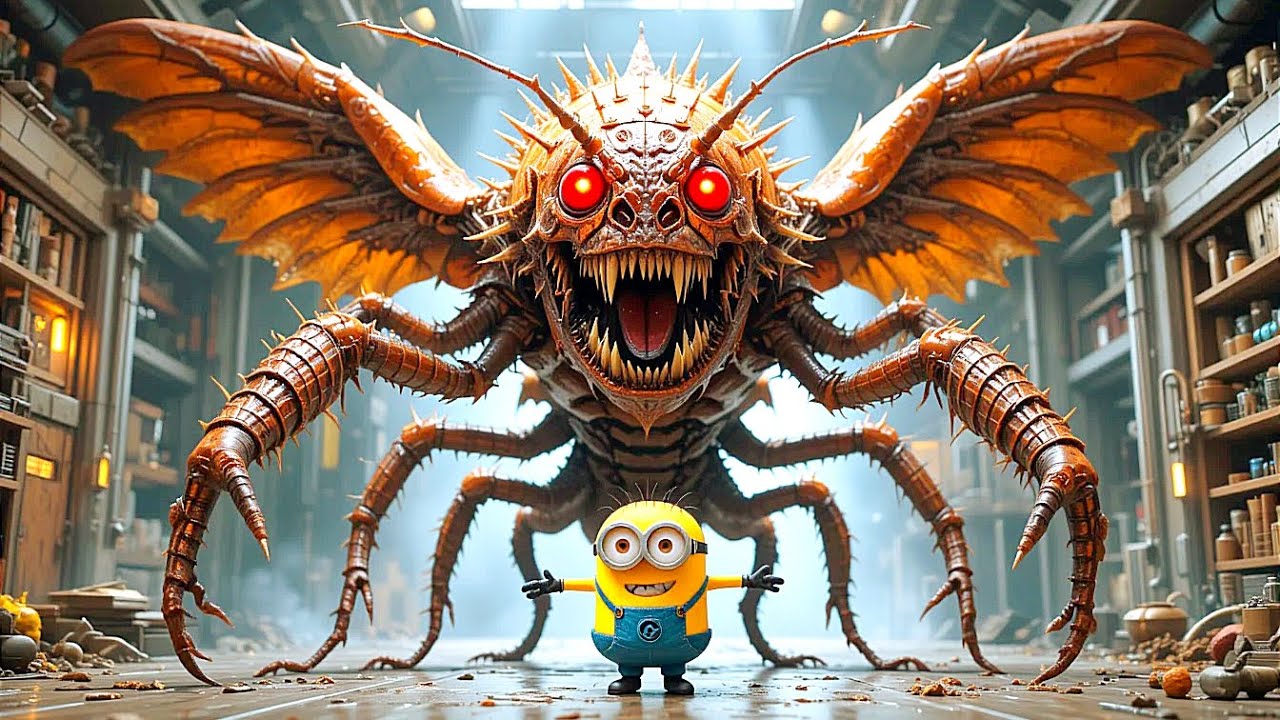 "Minion Drinks Clown’s Potion… and Becomes a MONSTER!" - YouTube