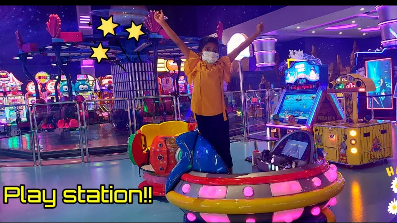 Play and fun with me 😍|City centre ,magic planet ,Ajman| Arcade games ...