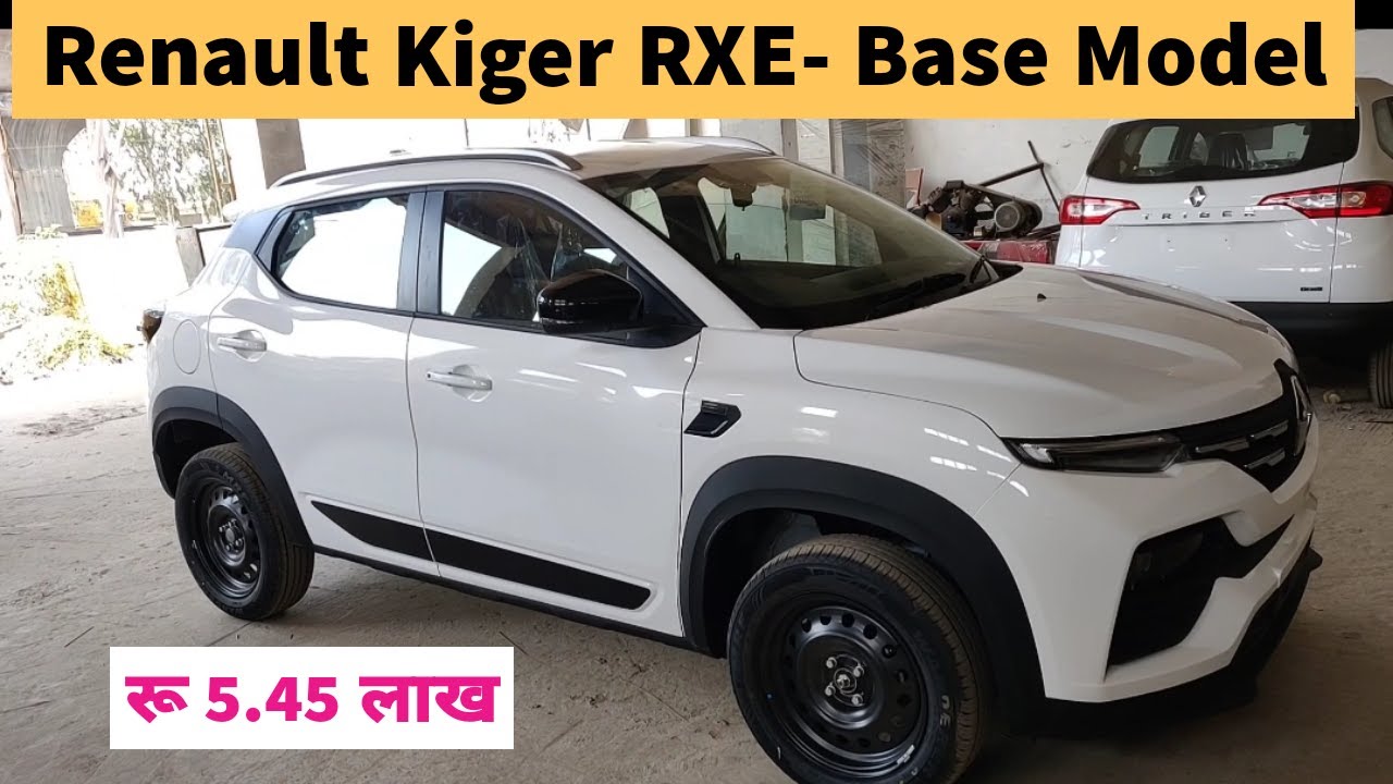 Renault Kiger 2021 RXE Base Model Non Turbo MT Review Interior Features ...