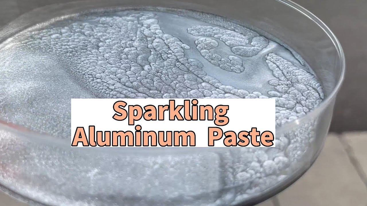 Sparkling Aluminum Paste - YouTube