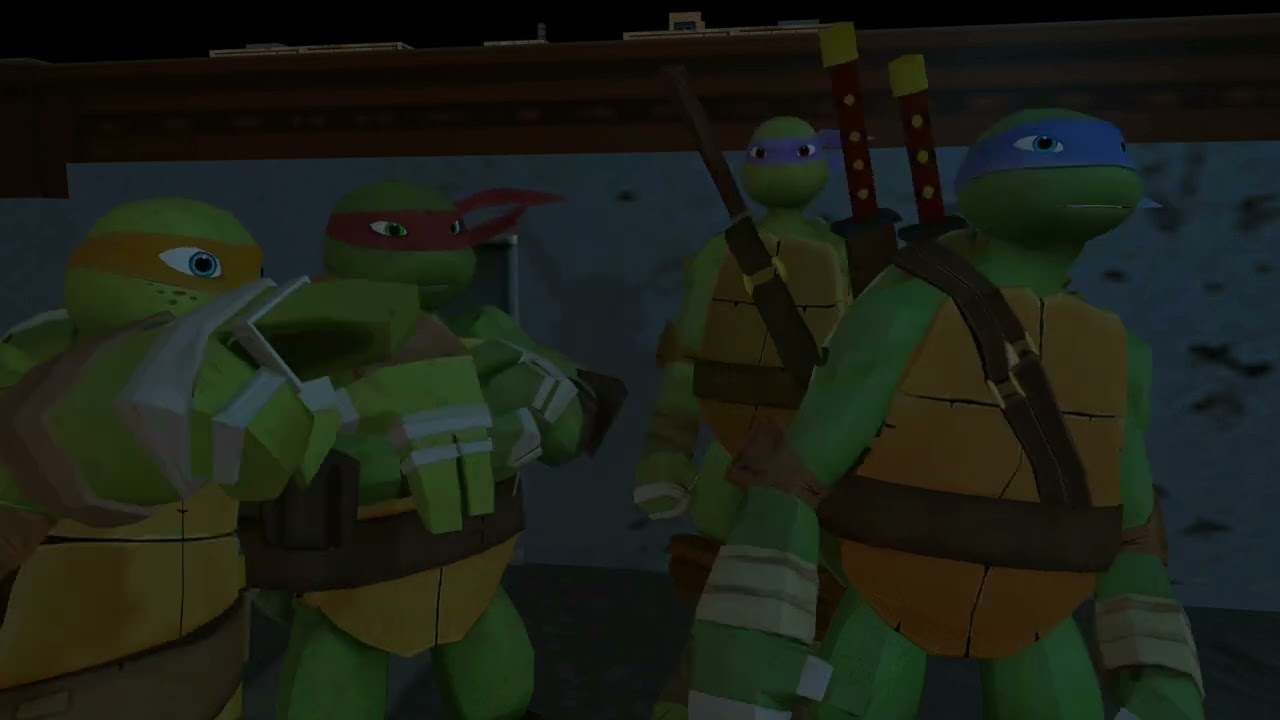 tmnt 2003 3d cutscene - YouTube