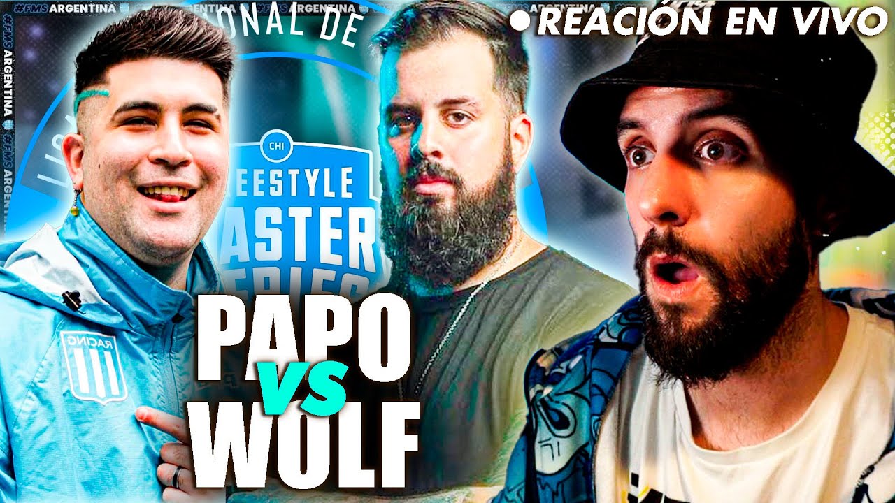 ¿ERA de WOLF? 🤔 Votando Papo vs Wolf FMS Argentina 2022 - YouTube