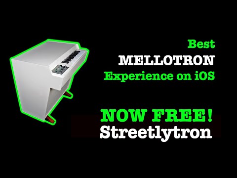 Amazing FREE Mellotron app for iOS - All 90 sounds play through, no talking