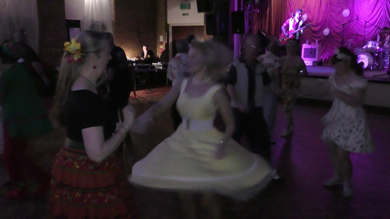 Ruthie & Laura 50s Jiving VINTAGE Santa Claus NINE LIVES ROCK 'N' ROLL ...