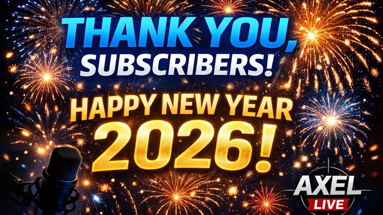 Going Into 2026 Strong | Axel Live New Year Message | Axel-Live