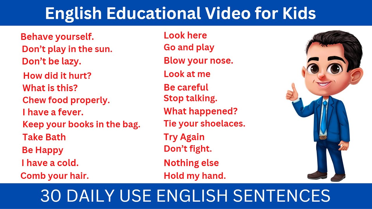 Daily use short Sentences in English | Daily Use English Sentences ...