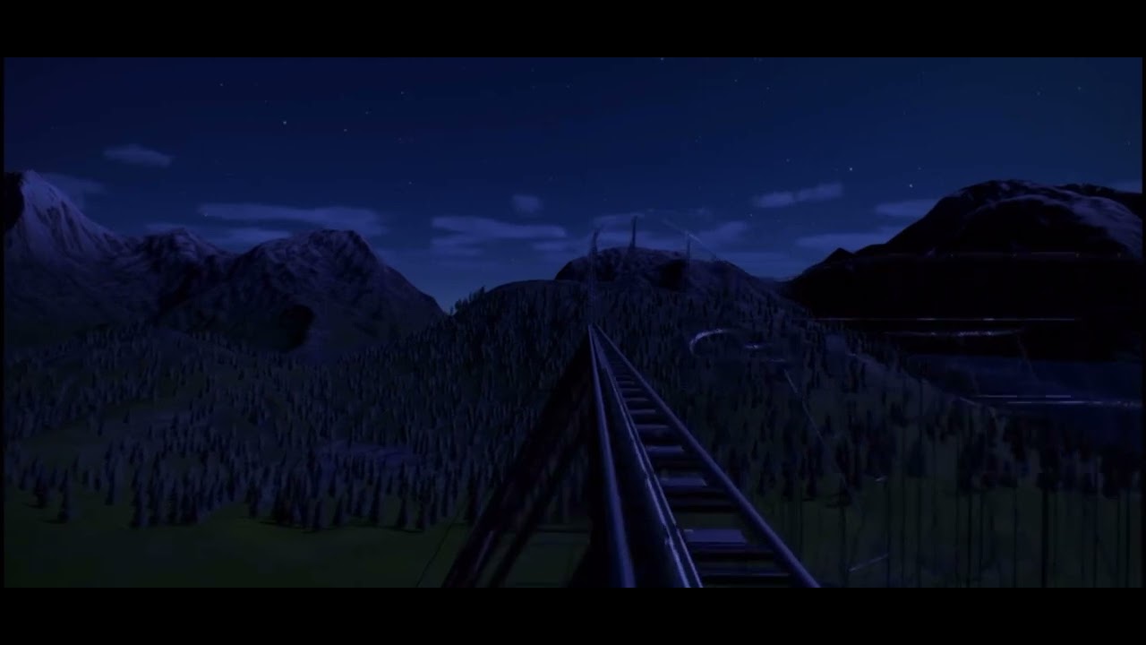 Guardians Of The Galaxy Cosmic Rewind Track Layout Test w/music - YouTube