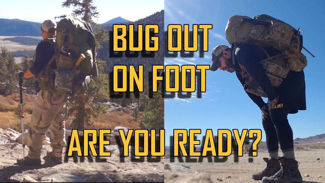 Bug Out on Foot - Are You Ready? - YouTube