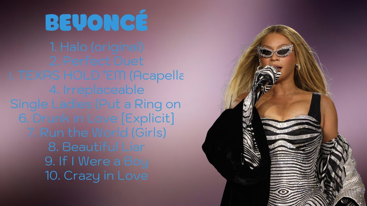 ️ Beyoncé ️ ~ Greatest Hits Full Album ~ Playlist 2024 ️ - YouTube
