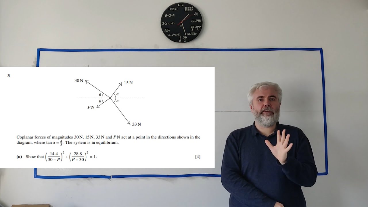 Q3 solutions for CIE A level maths Mechanics paper 42 summer 2023 9709 ...