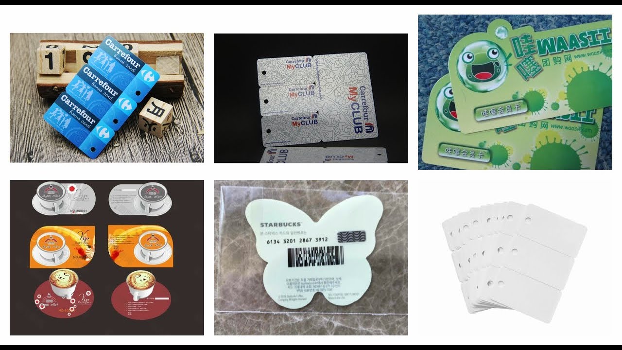 Plastic PVC Card Cutting Machine Non-standard Card Punching Machine For ...