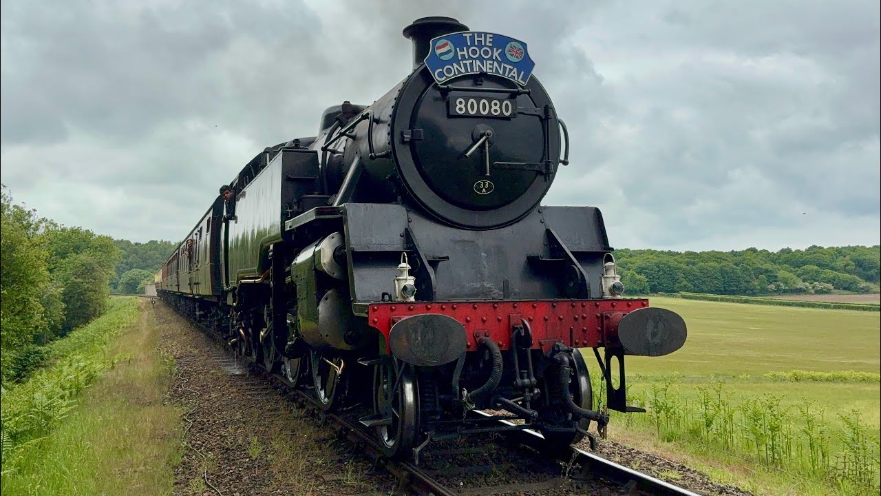 BR Standard 4 Tank 80080 On It's FIRST Day On The North Norfolk Railway ...