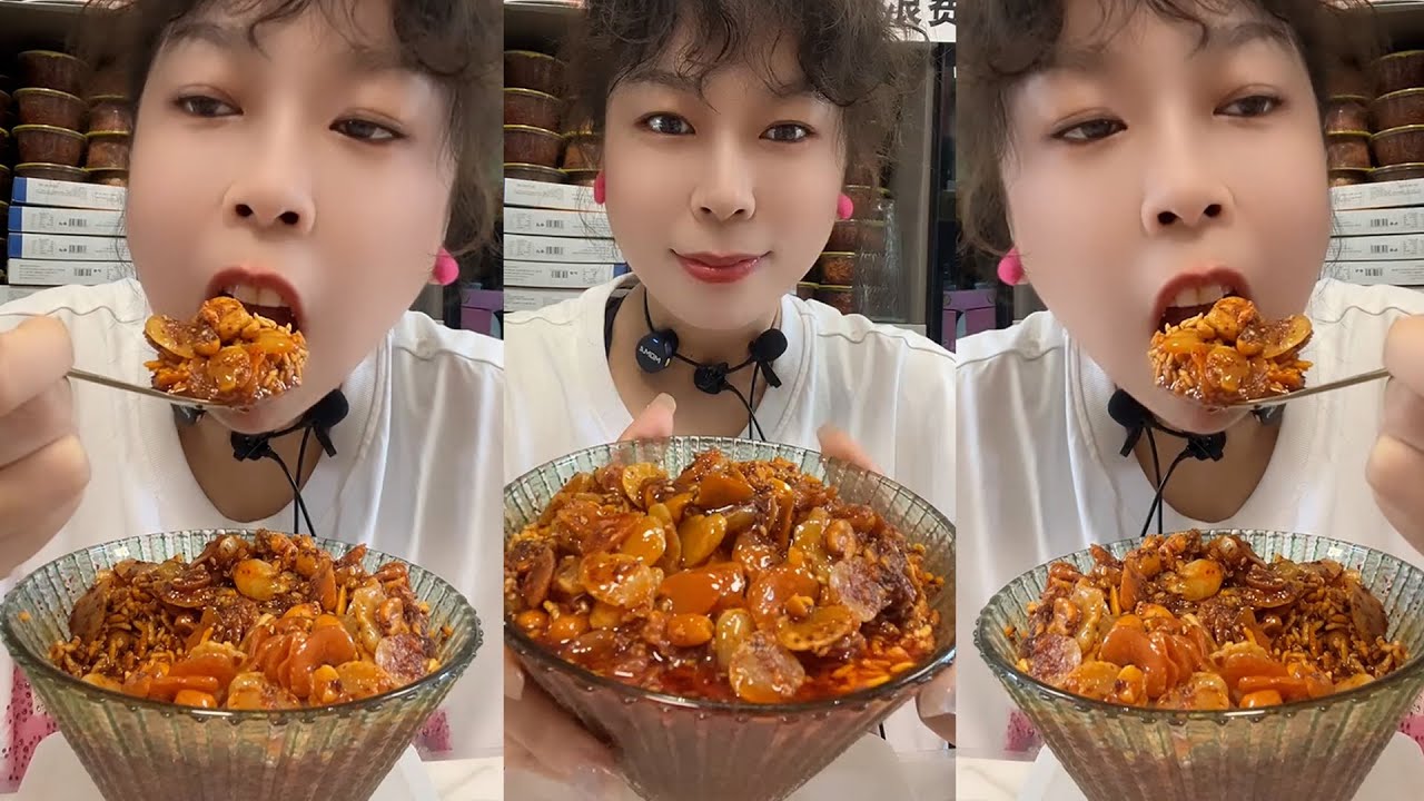 Shan Mukbang / ASMR *BEST CRUNCHY EATING SOUNDS (Tobiko Eggs ...