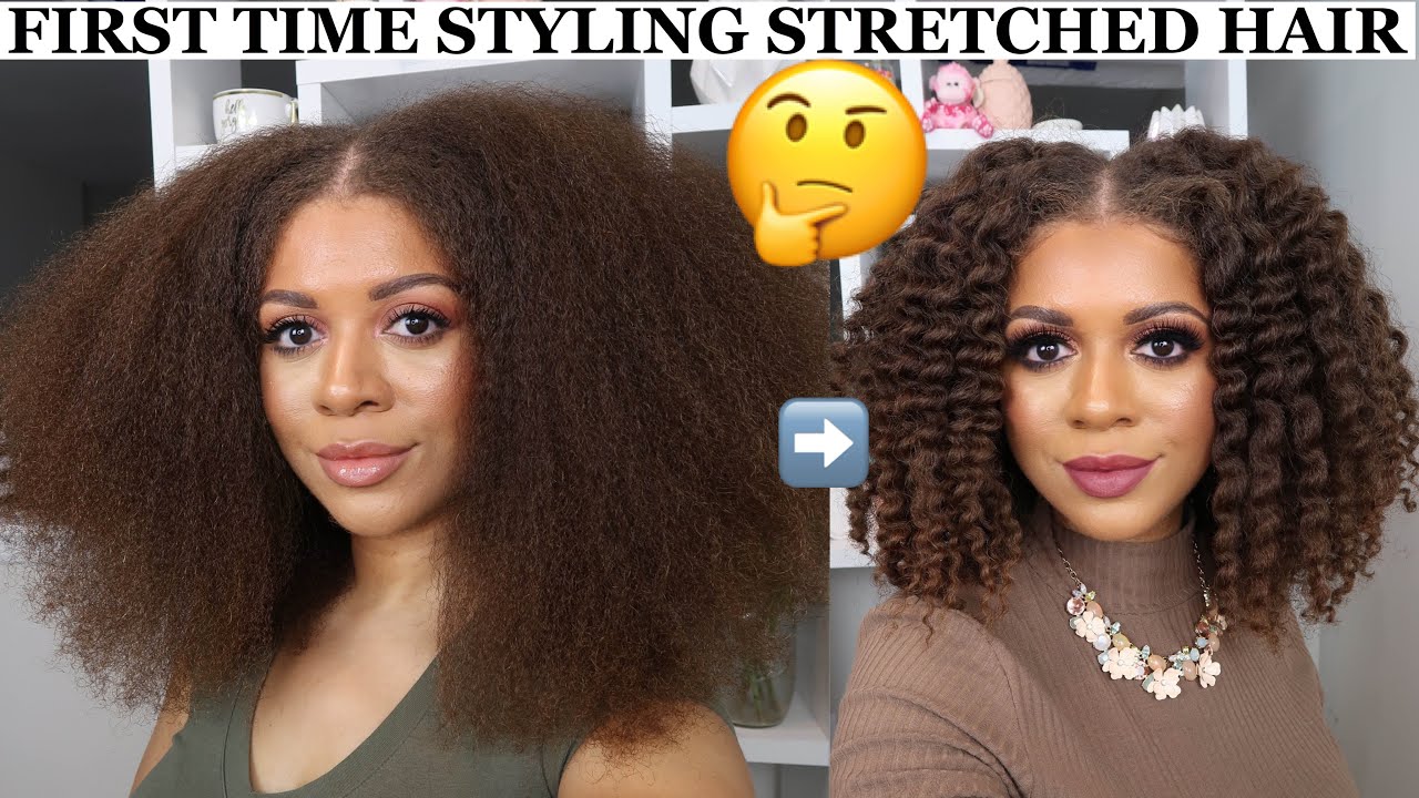 First Time Doing A Twist Out On Stretched Hair | Natural Hairstyles ...