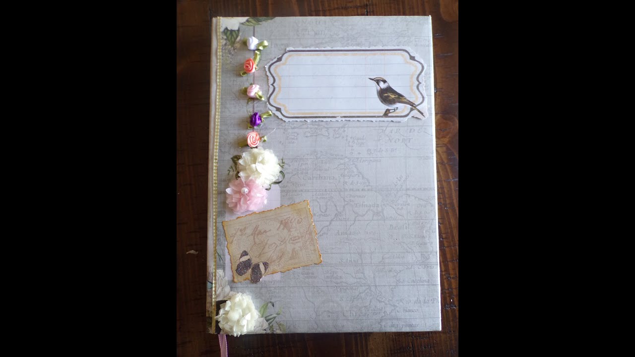 Writing Journal w/ flowers SOLD - YouTube