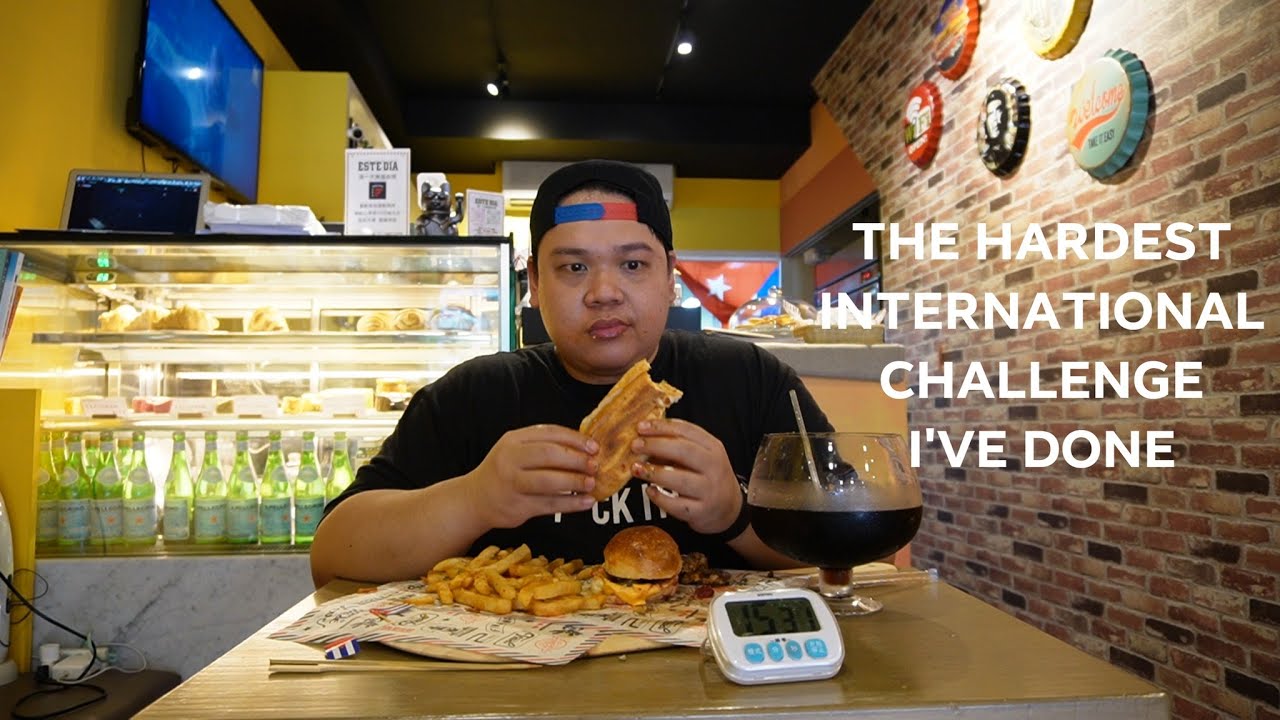 I almost failed my food challenge at Este Dia | Zarkman - YouTube