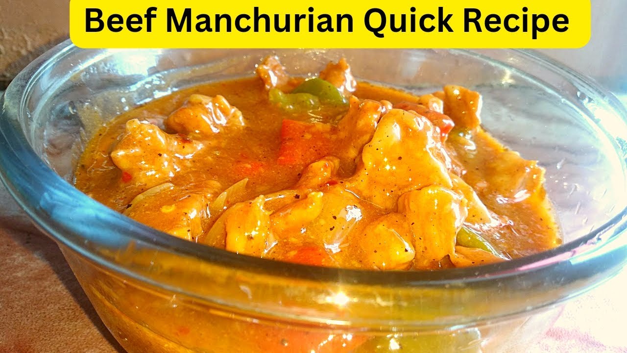 Beef Chilli Recipe| Beef Manchurian| Beef Gravy| @cookingwithazra3693 ...