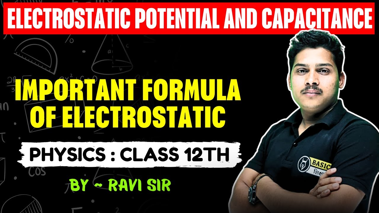 Important formula of electrostatic| Physics Formula sheet ...
