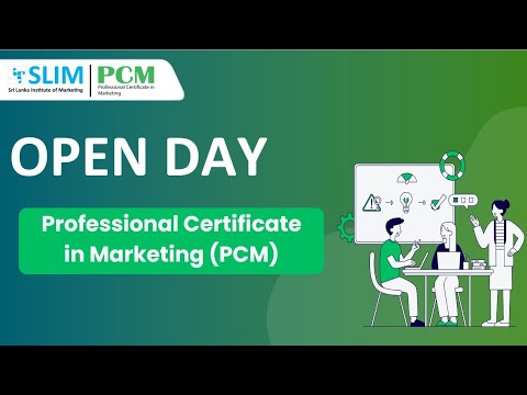 Professional Certificate in Marketing (PCM) | Open Day | Intake I 2025 ...