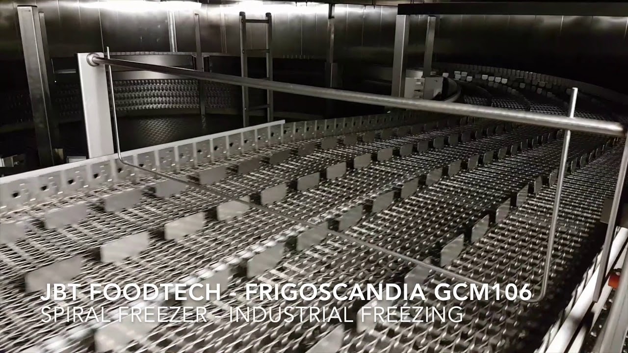 JBT Foodtech / Frigoscandia GCM106 spiral freezer - supplied by ...