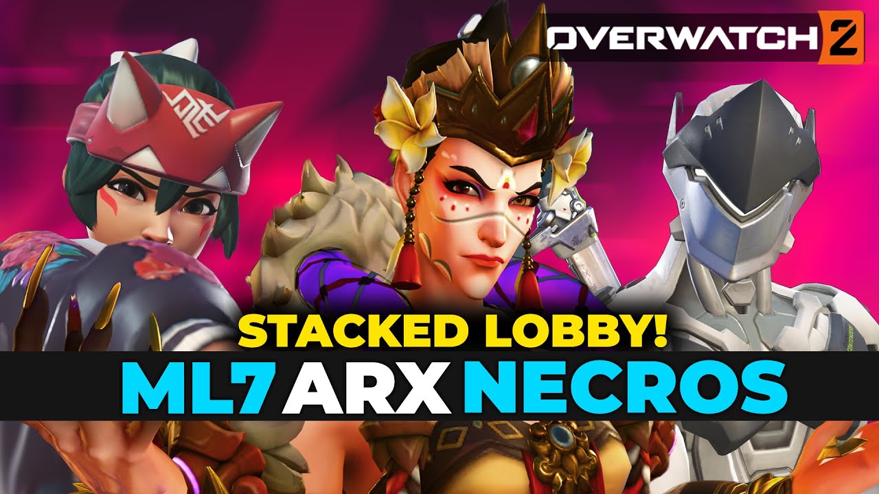 Close game in a STACKED Lobby! (Feat. ML7, Necros) Ranked Top 100 ...