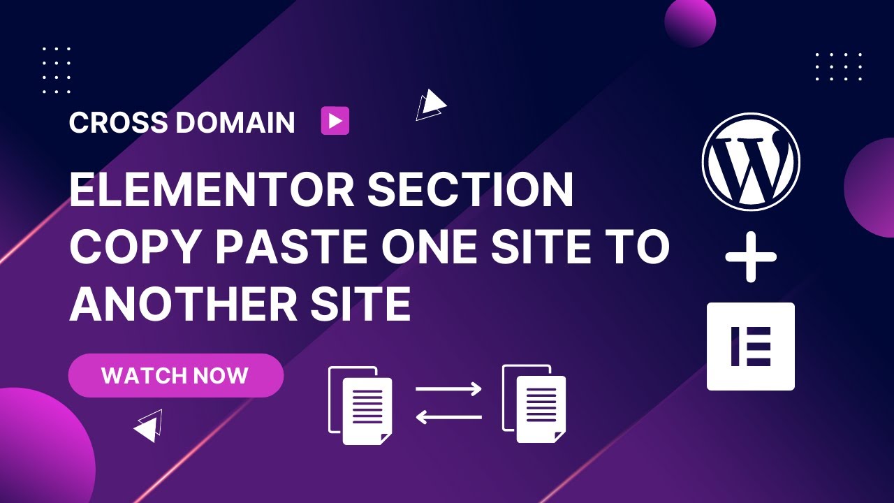 How To Copy And Paste A Elementor Section Or Page From One Domain To How To Copy And Paste A Elementor Section Or Page From One Domain To