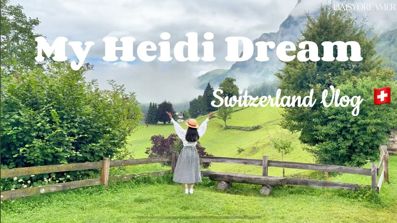 Switzerland Vlog 🇨🇭| Heidi Village - An Inspiration Trip to Live a ...