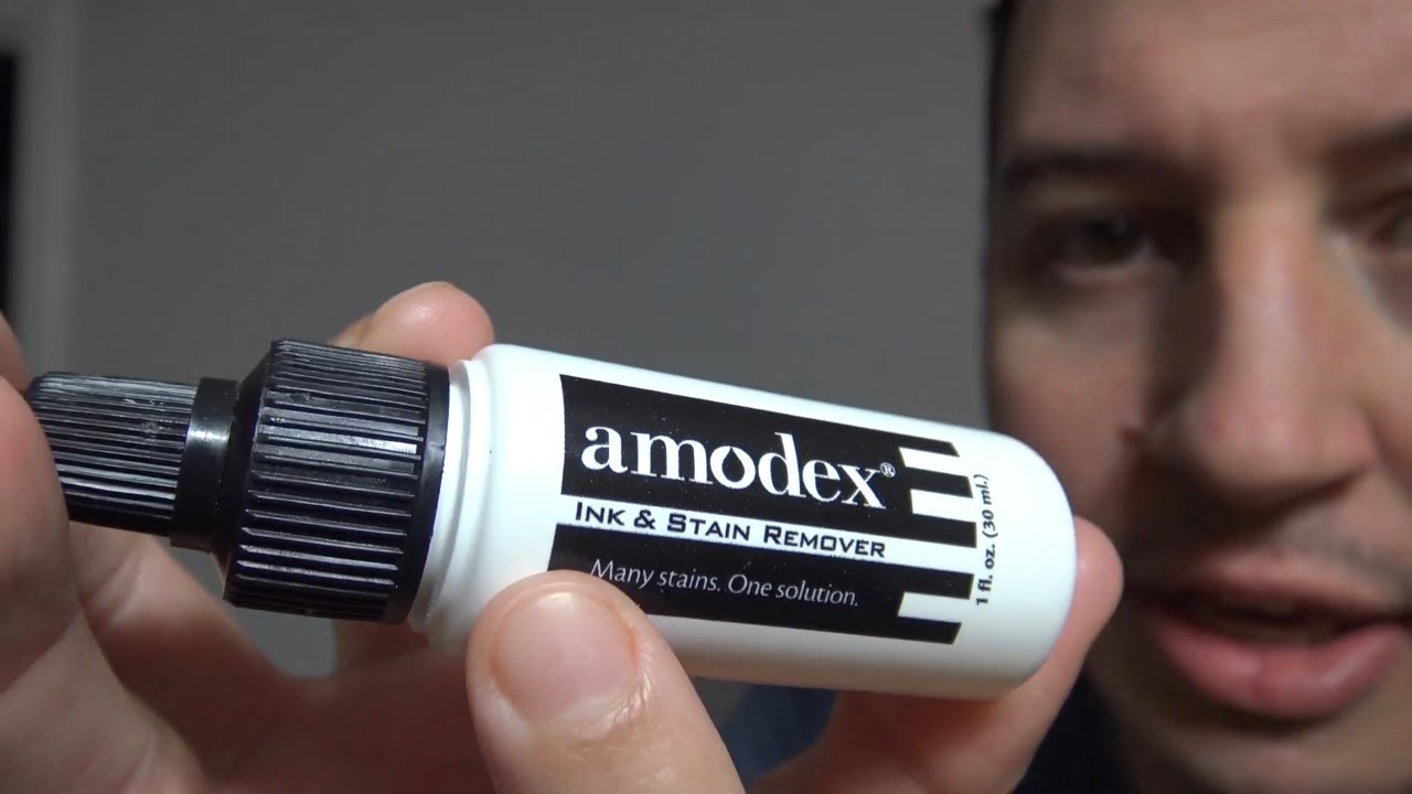 Amodex Ink Stain Remover Review | Product Test - YouTube