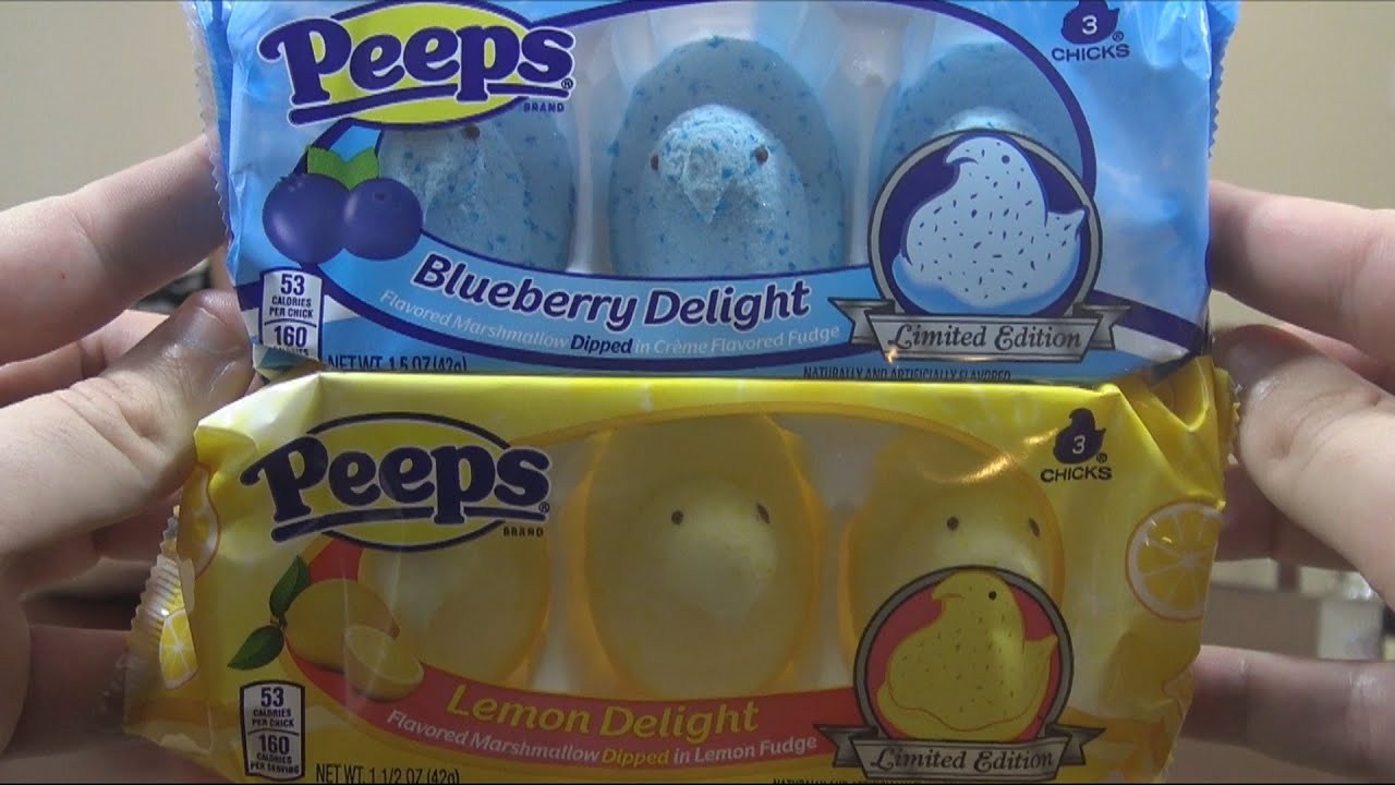 WE Shorts - Peeps Blueberry Delight & Lemon Delight - YouTube