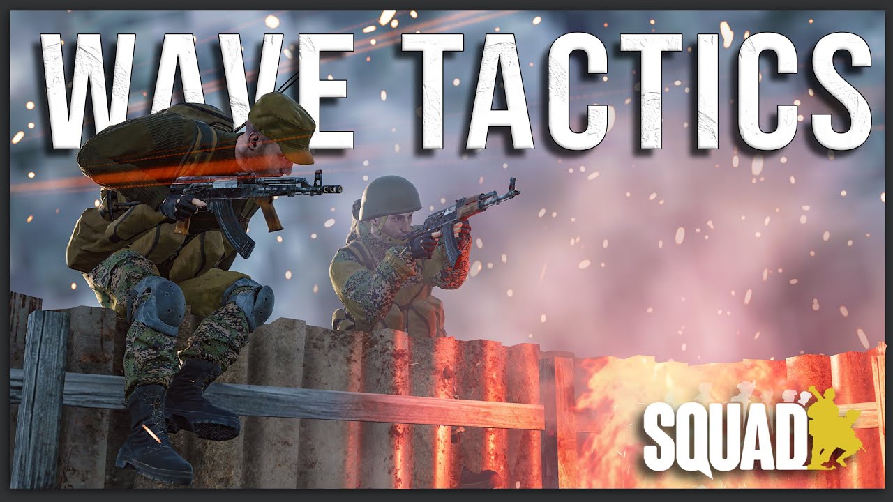 OVERRUNNING BASES WITH WAVE TACTICS IN SQUAD (50 vs 50 PvP) - YouTube