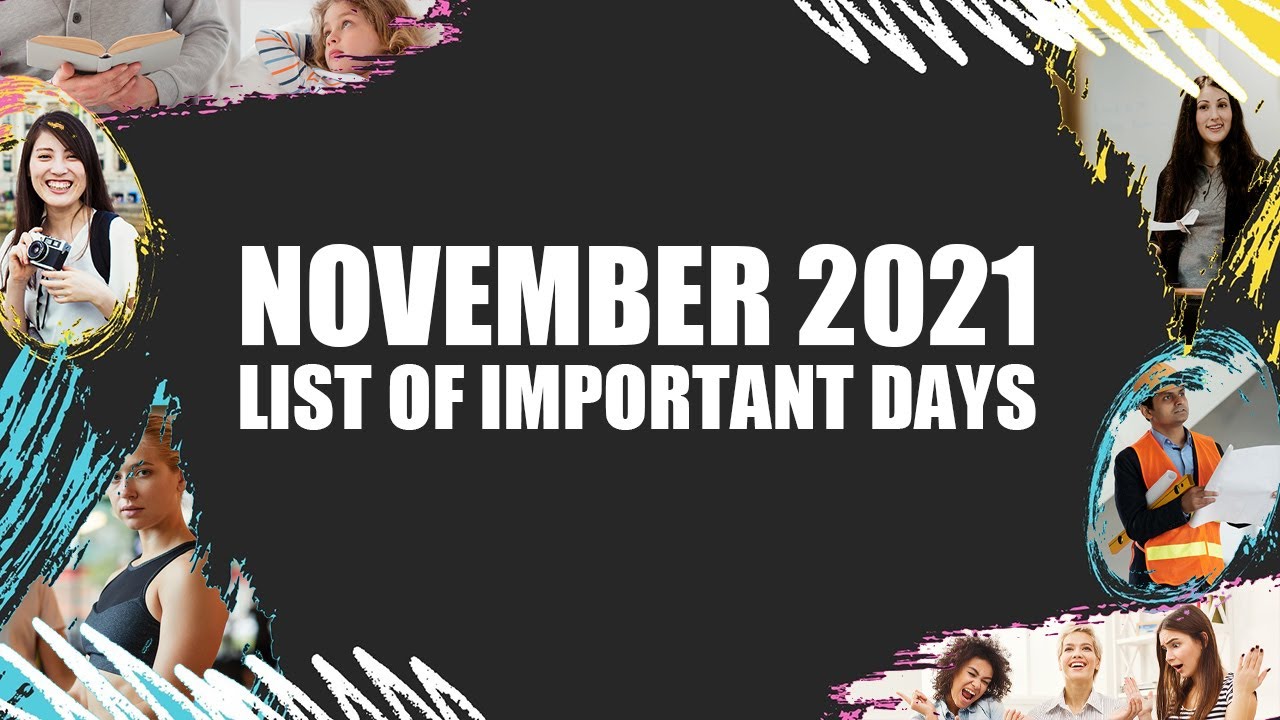 November 2021 Important Days And Events GK YouTube november-2021-important-days-and-events-gk-youtube