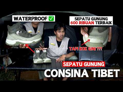 REVIEW & TES SEPATU GUNUNG CONSINA TIBET SERIES