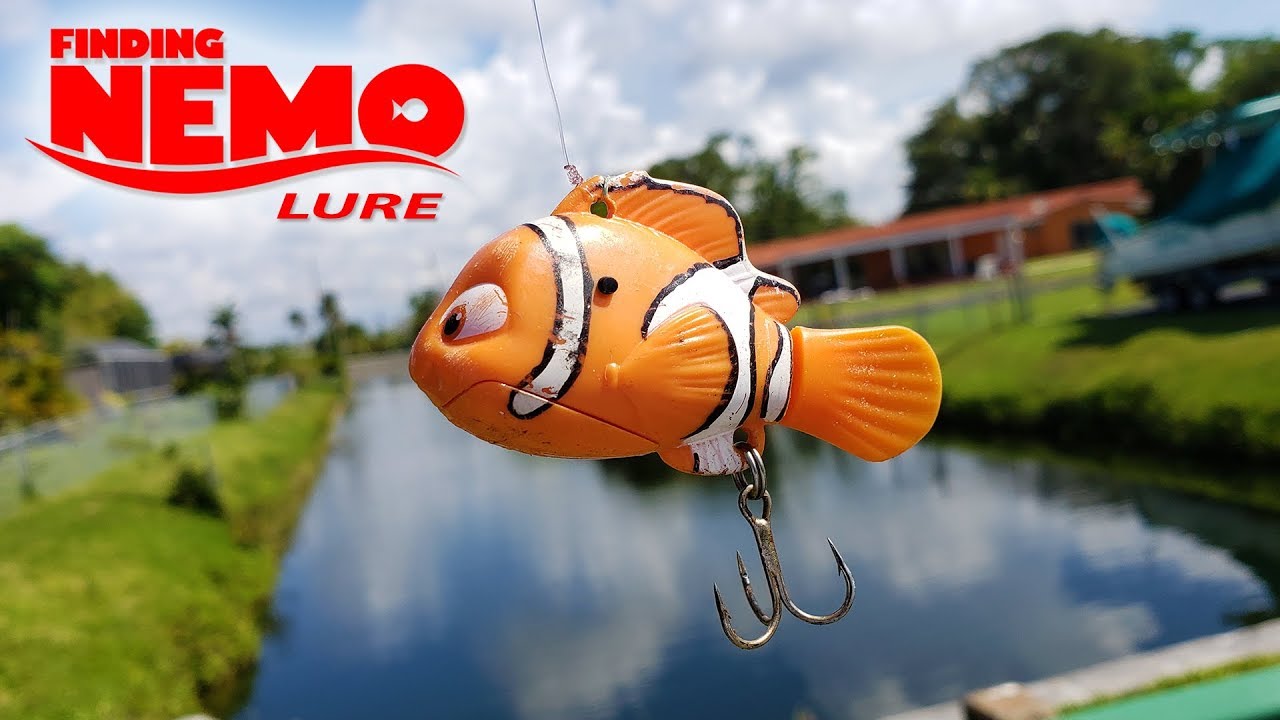 Finding NEMO Lure!!! This DIY Fishing Lure Does it AGAIN!!!! - YouTube