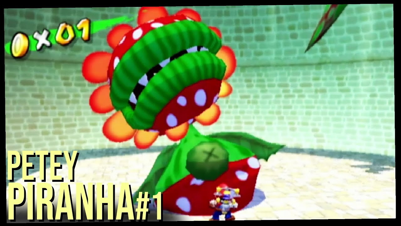 Super Mario Sunshine - Petey Piranha 1 [Boss Fight] - YouTube