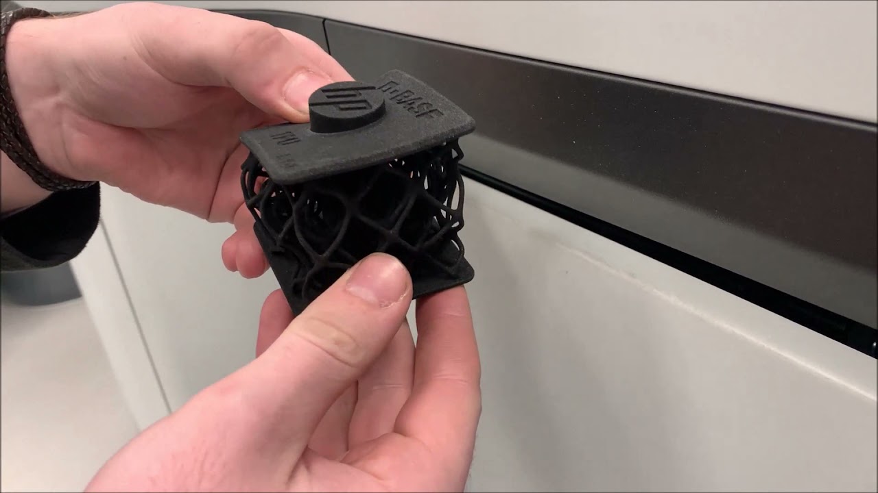 The flexibility & strength of TPU components straight off the HP5200 ...