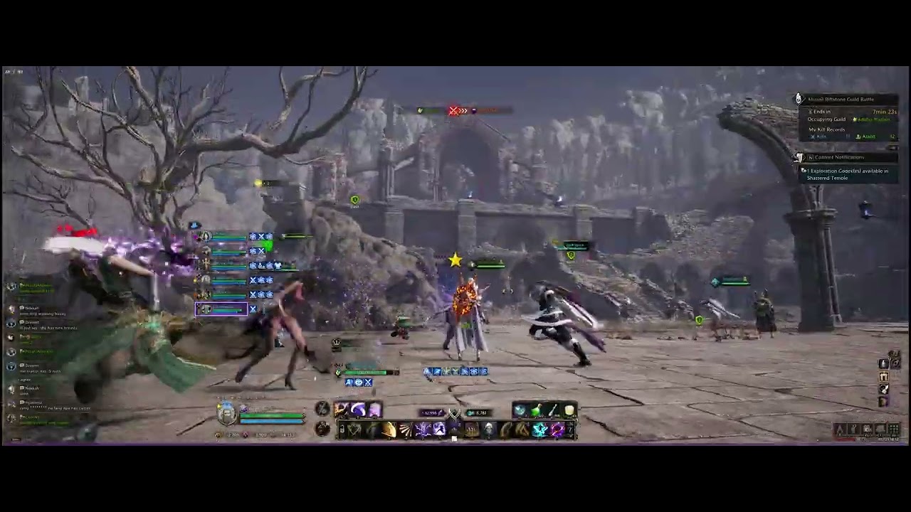 Ashzreil Riftstone Guild Battle. Adobo vs. Fallenthorns - YouTube