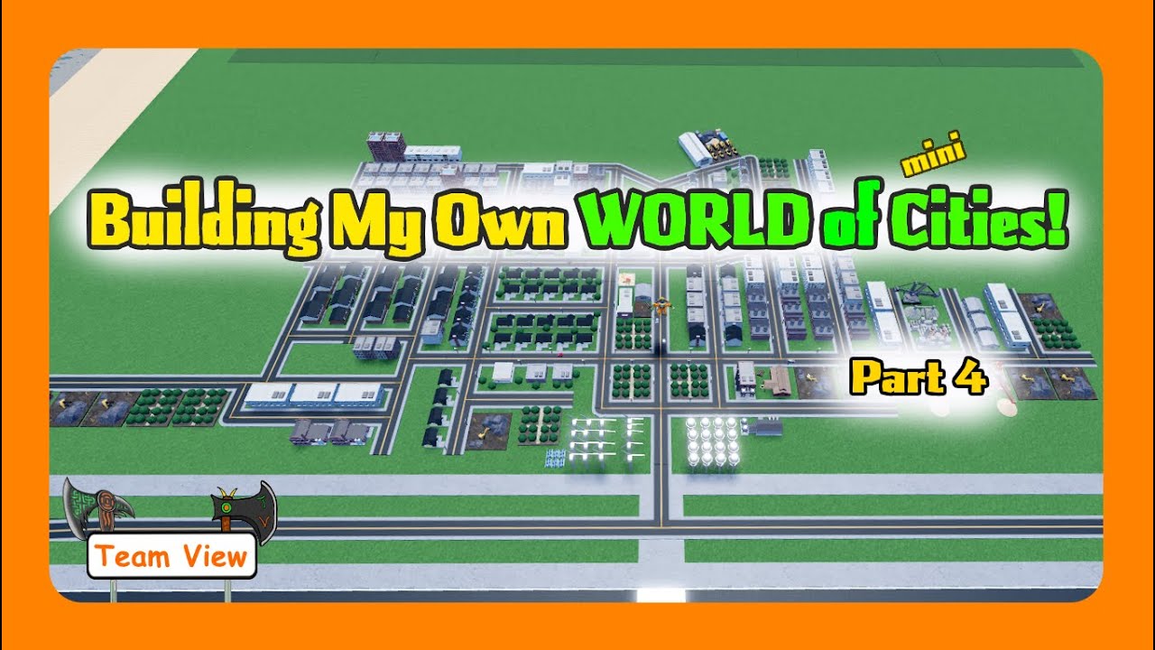 Mini Cities 2: Building My Own WORLD of mini Cities, Part 4! - YouTube