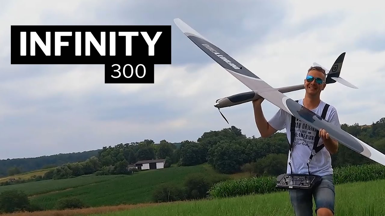 Infinity 300 ARF+ von D-Power | GFK Elektrosegler - YouTube