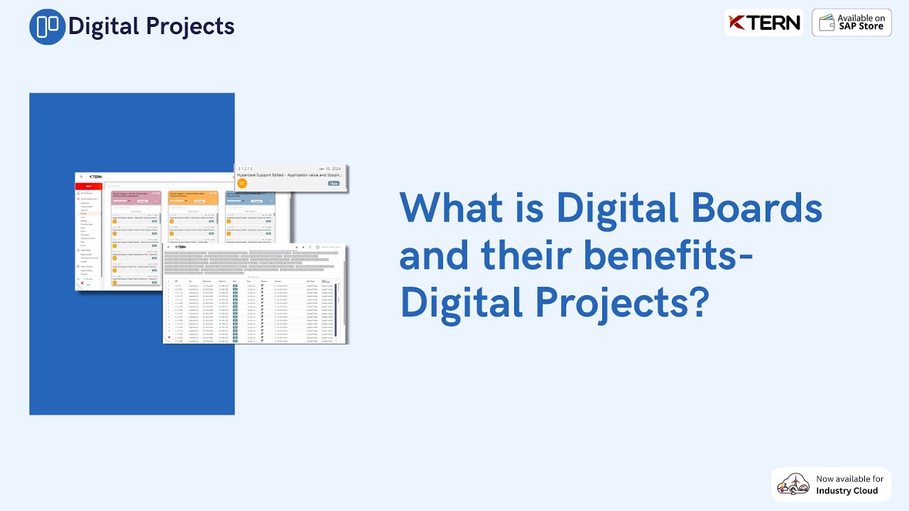 What is Digital Boards and their benefits-Digital Projects? - YouTube