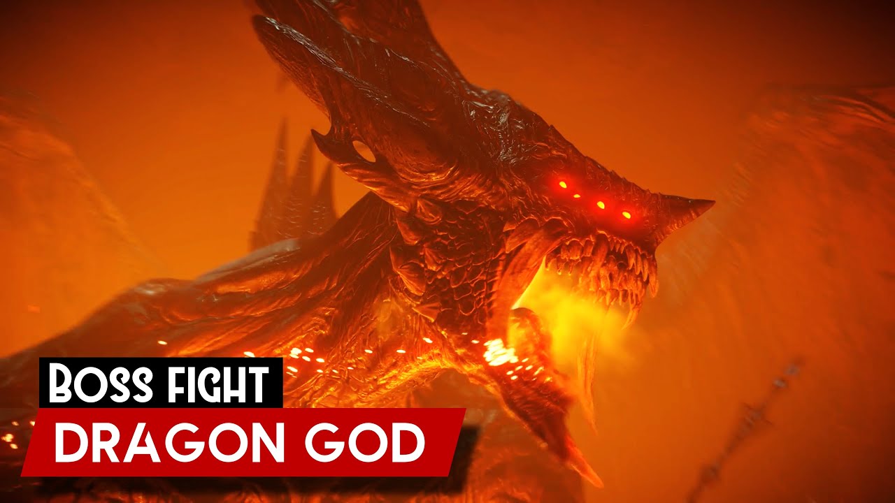 Dragon God Boss Fight Stealth Gameplay - YouTube