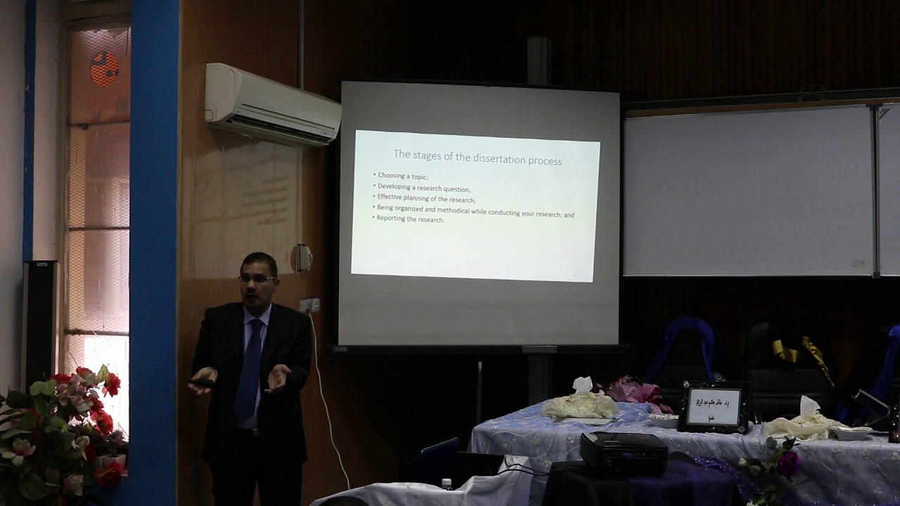 Lecture in research methodology. By Dr. Ali Azeez - YouTube