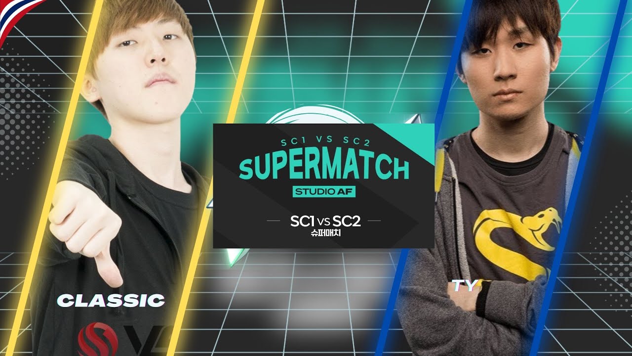 Starcraft 2 : TY(T)SC1 vs Classic(P)SC2 - GSL S2 2024 - SUPERMATCH ...